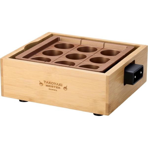 お店のような“外カリ中トロ”食感を自宅で再現。高火力ヒーターで、誰でも簡単にプロ級のたこ焼きが楽しめます。直径約46mmの大玉サイズで満足感アップ。ひと口ごとにしっかり具材を感じられ、食卓がより楽しい時間に。コンパクトなハーフサイズだから、...