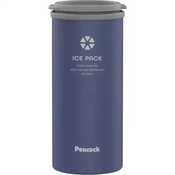 ピーコック魔法瓶工業(The-peacock) ピーコック アイスパック(布氷のうタイプ) 保冷 氷嚢 魔法瓶構造 冷たさキープ 暑さ対策 真空断熱 500ml用缶ホルダー ネイビー ABC-50 AKブランド ピーコック魔法瓶工業(The...