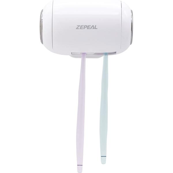 歯磨き後に入れるだけ！乾燥機能とUVライトで歯ブラシの菌繁殖を抑制！●歯磨き終わりに歯ブラシを入れてカバーを閉じるだけで送風乾燥とUV除菌をしてくれる●保管に困らない壁掛けタイプ（卓上使用も可能）●充電式で持ち運びも可能●2本同時にケアでき...