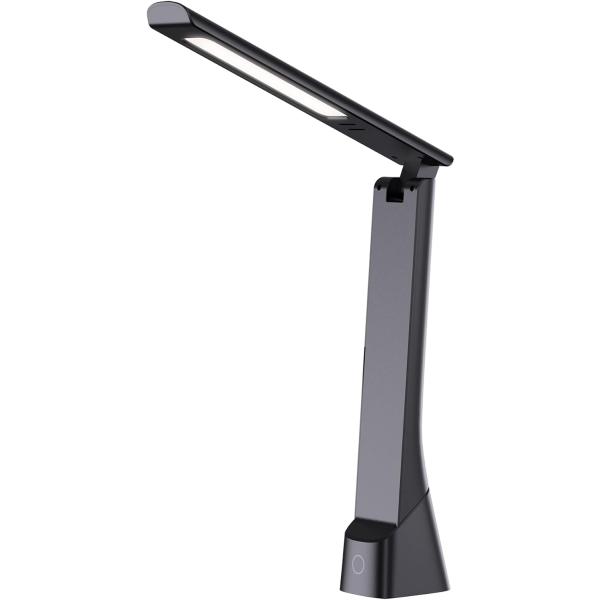 充電式LEDスタンド　ZLT-10JE-K■停電時、コンセントに接続していれば電源オフ状態でも自動で点灯。暗闇でもライトの位置がわかります。■折りたたむと懐中電灯として使える２WAY 仕様。最大11 時間の連続点灯が可能です。■モバイルバッ...