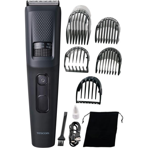 TT690B-H バリカン　本体（バリカン）　充交両用　グレー [交流充電式]思い通りのラインで、こだわりの仕上がりに。0.5mm単位の繊細な調節で理想のヘアスタイルを実現するヘアカッターです。防水設計・コードレスでどこでも手軽にセルフカッ...