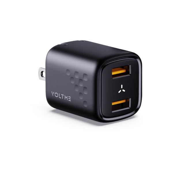 独自技術「V-Dynamic」によって効率的な充電ができ、過電圧保護やショート防止、温度管理などの安全機能も搭載、長く安心して使える携帯充電器です（一般的な充電器に比べて、20倍の応答スピード、3倍軽量化、40％省エネ、3倍高電力密度化、3...