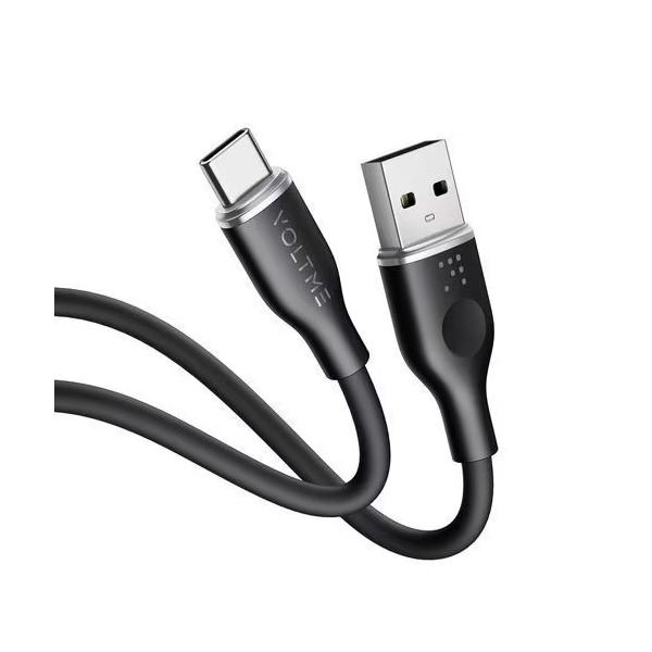 VOLTME Powerlink Moss流動性シリコン、USB C to USB C 60W 1M USB2.0 Type C 充電ケーブルMacBook Pro 2020、iPad Pro 2020、iPad Air、Samsung S...