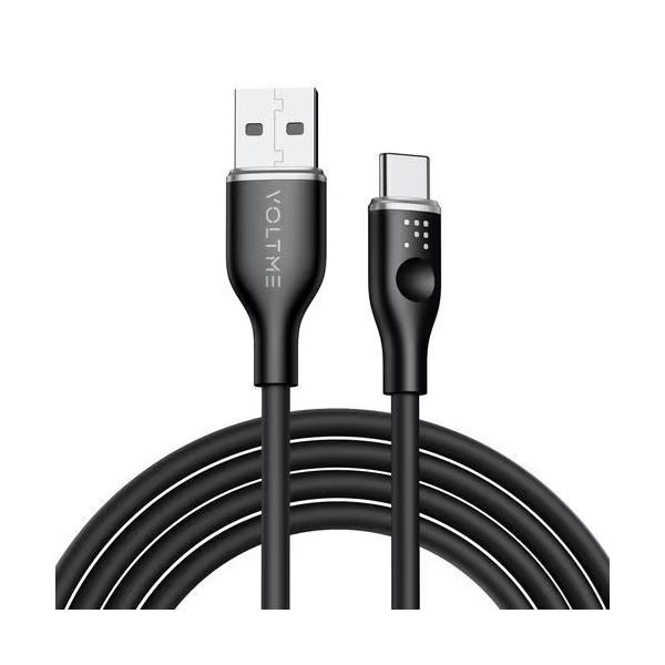 VOLTME Powerlink Moss流動性シリコン、USB C to USB C 60W 1.8M USB2.0 Type C 充電ケーブルMacBook Pro 2020、iPad Pro 2020、iPad Air、Samsung...