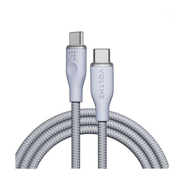 VOLTME Powerlink Rugg編み込みナイロン製、USB C to USB C 60W 1M USB2.0 Type C 充電ケーブルMacBook Pro 2020、iPad Pro 2020、iPad Air、Samsung...