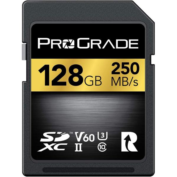 最大転送速度：読込250MB/s 書込100MB/sスピードクラス：V60, U3, C10耐久性：耐熱性（動作温度-25℃〜85℃）／耐Ｘ線「Refresh Pro」対応プログレードデジタル SDXC UHS-II V60 250R メモ...