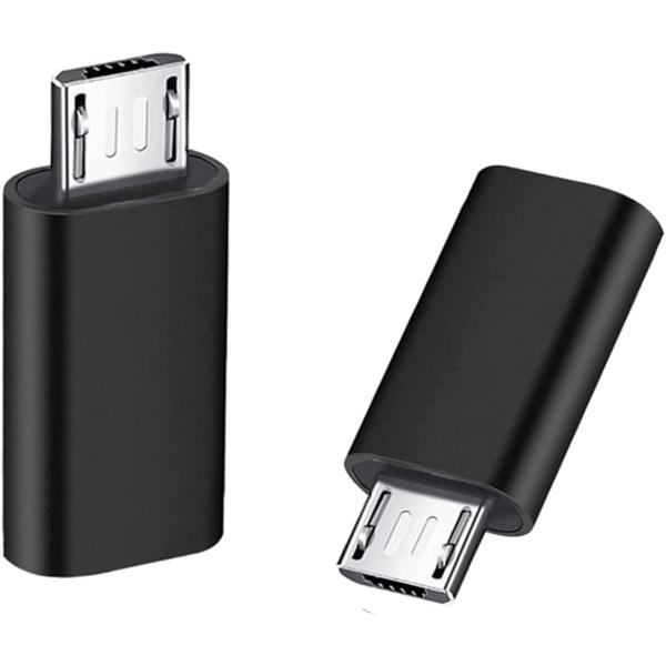 【USB C(メス) to Micro USB(オス)】接続するだけであらゆる設定が不要となりスマーホとタブレットなどUSB type ｃをmicro USBに迅速に変換できるアダプターです。ご注：OTG機能には対応しておりません。【耐久性...