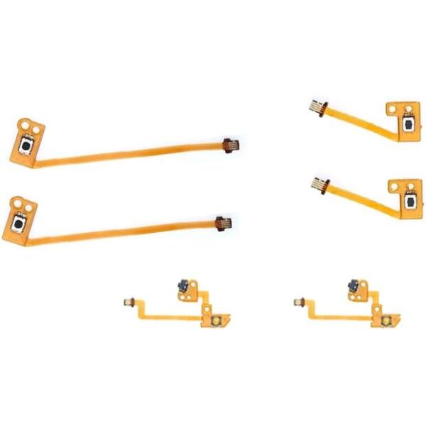 Joy-Conコントローラと互換性がある左ボタンキーフレックスケーブル。SR/SL/ZR/ZL/Lボタンが不調のときに自前で交換可能な、左キーフレックスケーブル交換部品。工具は付きませんので別途ご用意くださいパッケージ:SR/SL/L ボタ...