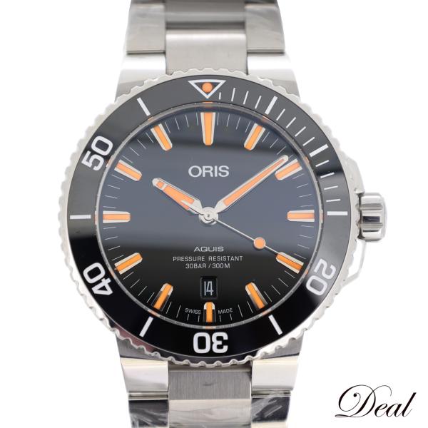 ■商品情報ブランド：ORIS/オリスモデル名：アクイス デイト型番：01 733 7730 4159シリアル：3645***ムーブメント：自動巻き文字盤カラー：ブラックケース素材：SSベゼル素材：CE対象(サイズ)：メンズケース：W約43....