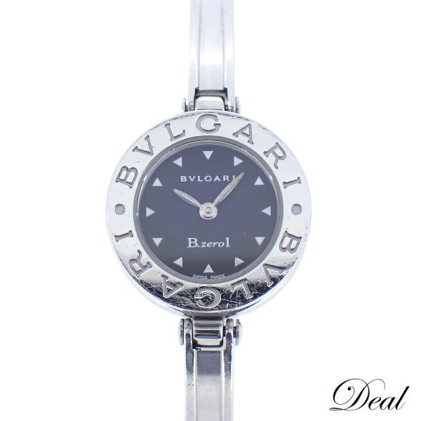 ■商品情報ブランド：BVLGARI/ブルガリモデル名：B-zero1 ビーゼロワン バングル型番：BZ22Sシリアル：D1195***ムーブメント：クォーツ文字盤カラー：ブラックケース素材：SS対象(サイズ)：レディースケース：W約22mm...