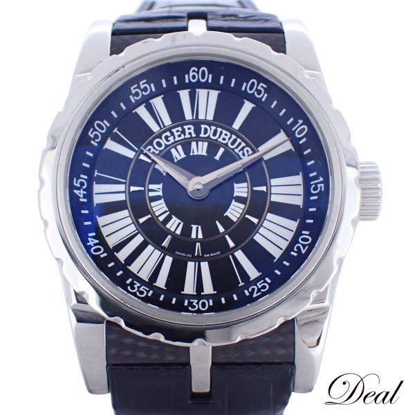 ■商品情報ブランド：ROGER DUBUIS/ロジェデュブイモデル名：シンパシー スポーツルック型番：SYM43 14 9 09:53.71シリアル：***/888ムーブメント：自動巻き文字盤カラー：ブラックケース素材：SSベルト素材：革時...