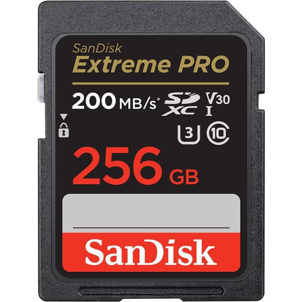 エクストリームプロUHS-I / V30 / U3 / Class 10Max Read Speed: 200 MB/s Max Write Speed: 140 MB/s Full HD, 3D, and 4K Video 保証期間 3ヶ月間