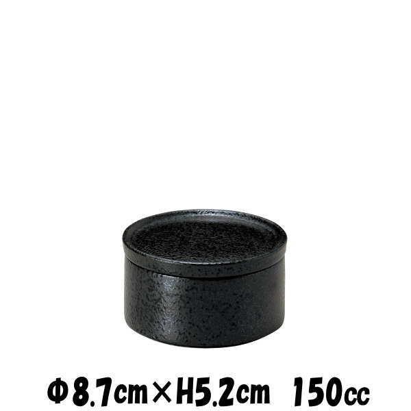 【サイズ】φ8.7cm×H5.2cm　150cc【カラー】ブラック　　　　　※画像と実際ではモニターや光の加減で多少色合いが異なる場合があります。【素材】磁器【取り扱い】電子レンジ○、食洗機○、直火×、 オーブン×【用途】 前菜・アンティパ...