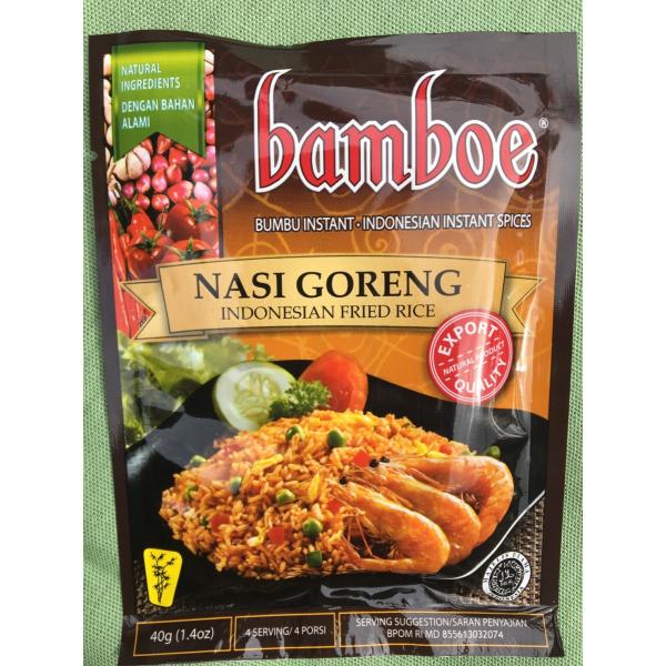 【生産国】インドネシア【内容量】40g【保存方法】常温保存(直射日光、高温多湿は避けてください。)インドネシアの代表的な料理であり、具や調味料を変えたさまざまなバリエーションのものが作られています。