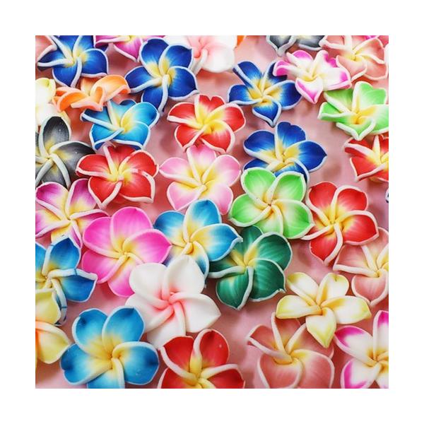 デコ用フラワーパーツです。プラスチック製ではないので、触った感じが自然で優しい♪姫盛りやゴージャス盛りにぴったり！穴あきなので、ビーズ類との組み合わせもできます！アソートセットの方は色の指定不可ですが、このお値段でこの品質は恐らくあまりない...