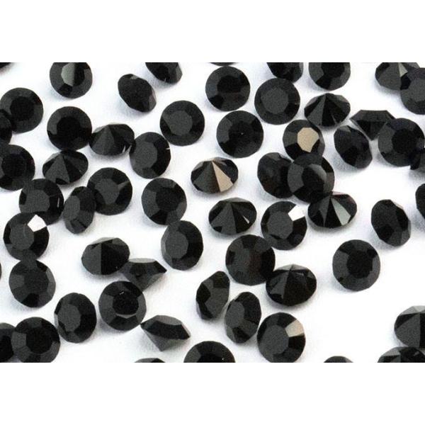 プレシオサ埋め込み型ストーン。Vカット。PP18(約2.45mm)商品型番：43111615カラーナンバー：23980MC CHATON MAXIMA PP18 JET UNFOILED