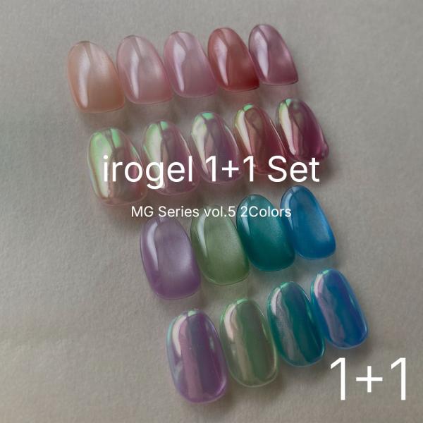 【発売日：2026年04月04日】【商品名】irogel MGシリーズ vol.5 [MG507/MG508] 期間限定2色セット 専用マグネット1本付き【商品特徴】カラー数が多く、どれを選ぶか 迷いやすいMGシリーズ取り入れやすい2色をセ...