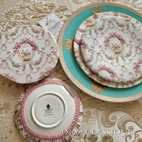 商品名：2枚組 プレートカバー パニエドフルール サイズ２種類Decor CLASSIQUEサイズ：2種カラー：1素材：ポリエステル100％MADE IN JAPAN-------------------------------------...