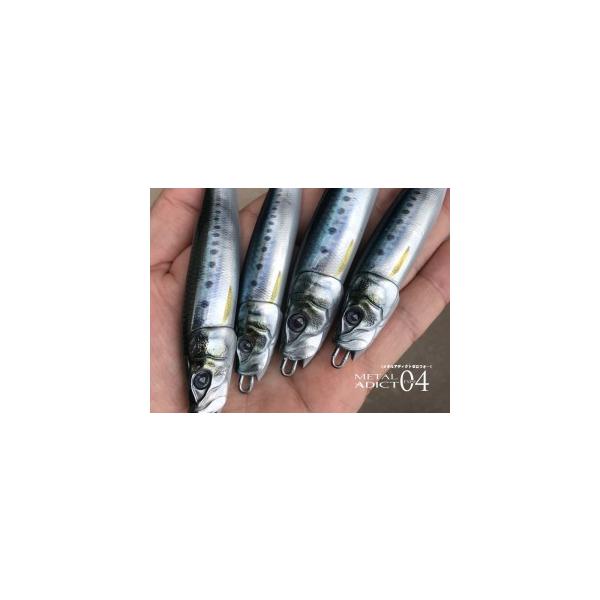 METAL ADICT type04メタル アディクト タイプ ゼロフォーTYPE : Sinking【　モアコンパクト＆モアリアルが導く圧倒的釣果！　】■　さらにコンパクト化、リアル化を実現！■　巻いて落としてバイト連発！■　アクションで...