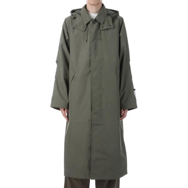 ＜商品説明＞WINDSTOPPER products by GORE-TEX LABSを使用したオーバーコート。シンプルながらデザインながらたっぷりとゆとりを持たせたシルエット。急な悪天候に対応できるためのデタッチャブルフードを備えています...