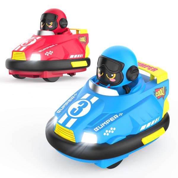 【爆買】カラー :青＆赤バッテリー個数 :2周波数 :2.4GHz型番 :C3対象年齢 :6+操作時間 :50分材質 :ABS機能 :バンパーカー,EDライト,音效付き,360 °回転,高低速切替 バンパーカー2台セット。操作が簡単。操作時...