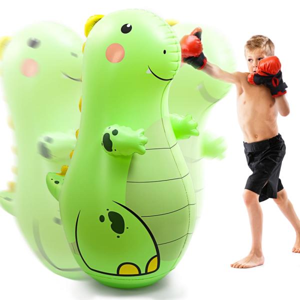 【爆買】【高品質PVC素材&amp;空気漏れ・水漏れしない】ボクシングは高品質で環境にやさしいPVC製で、耐久性があり、底が厚く、耐摩耗性があり、膨張と収縮が容易で、小さなサイズに折りたたんで保管でき、機能性も高く、水や中性洗剤で汚れを簡単...