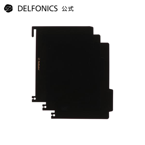 素材 　：PP生産国 ：日本サイズ ：横145×縦179mm/【パッケージ】横147×縦210mm（ヘッダー付き）仕様 　：3シート/ロルバーン ポケット付メモ/ダイアリー Lサイズ対応・デルフォニックスの定番、ロルバーン ポケット付メモと...