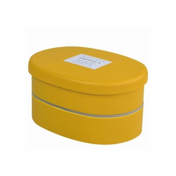 l'absurdeLUNCHBOXREPAS ルパ　オーバル抗菌ランチボックスイエロー布物で展開してきましたシンプルデザインのルパシリーズにお弁当箱登場。本体・中蓋に無機抗菌剤を配合しております。銀イオンによる抗菌効果で内側表面の細菌・カビ...