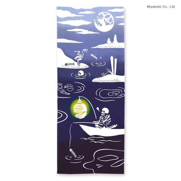 kenema注染手拭い三途の川釣り手拭い本来の製法のため、切りっ放しで両端処理はされていません。裁断位置によって寸法が前後する場合がございます。使い始めに出るほつれは切りそろえてください。注染手ぬぐいkenema（気音間）ブランドの手ぬぐい...