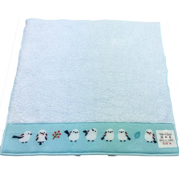 濱文様 Tenuguiたおるちゃんこいシマエナガブルー 濱文様の「てぬぐいタオル」は、毛羽落ちしづらく光沢のある天使の紡ぎ糸"Angel"により加工されたタオルを使っていますサイズ：23x23cm素材；綿100％原産国：日本この商品は、追跡...