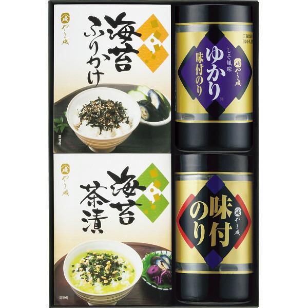 ※注意※ 2024年7月1日中のご注文より紙袋が有料になります。ご利用のお客様につきましては別ページにてご購入お願いいたします。内容量：●味付のり（８切２４枚）、しそ風味のり（８切２４枚）、海苔茶漬け（５．５ｇ×３袋）、海苔ふりかけ（５ｇ×...