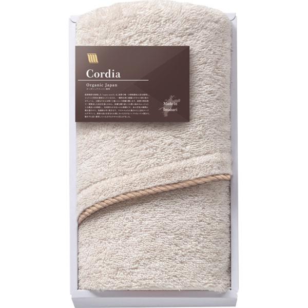 「コード（Ｃｏｒｄ＝紐）」と「ディア（〜を通して）」から名付けられたブランド、「コーディア（Ｃｏｒｄｉａ）」のタオルは、ロープのようなデザインをヘムにあしらい、「つなぐ」ことを象徴しています。オーガニックコットンを使用し浅野撚糸独自の特殊撚...