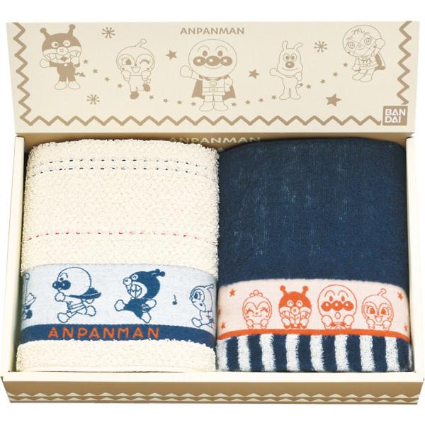 シックな色合いとさりげないアンパンマンたちがかわいい、暮らしに馴染むデザインです。商品内容●フェイスタオル２枚サイズ：21×32.5×6cm重量：約331g型番：AP25252商品材料：●綿１００％