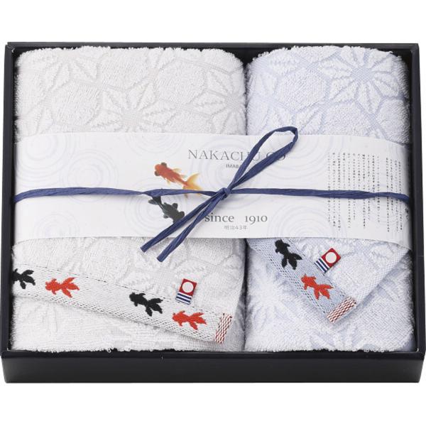 ワンポイントの金魚が可愛くておすすめです。商品内容●フェイスタオル・ウォッシュタオル各１枚サイズ：29×23×6cm重量：約320g型番：商品材料：●綿１００％