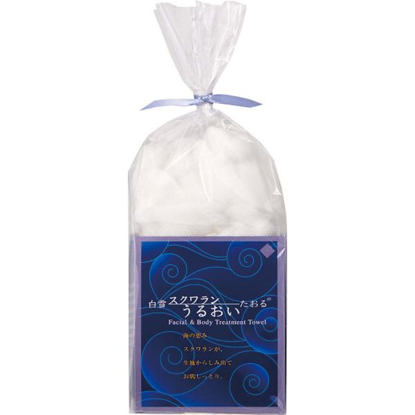 天然スクワランを練りこんだ、柔らかく、しっとりとした使い心地の”たおる”。常に１１％の水分を保持し、保湿性に優れた繊維がお肌にうるおいをもたらします。スキンケアを受け入れるための”基礎肌作りに。商品内容●たおる１枚サイズ：8.5×7×22c...