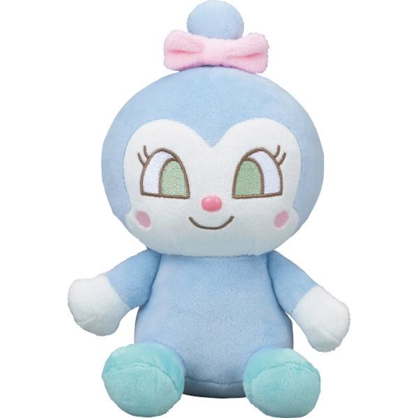 ふんわりカラーがかわいい。インテリアにも馴染む、アンパンマンとなかまたちの新しいぬいぐるみシリーズです。商品内容●対象年齢：１歳６ヶ月〜サイズ：13.5×11.5×17.5cm重量：約95g型番：822872商品材料：●ポリエステル、ＡＢＳ