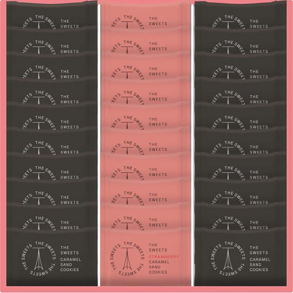 あまおう苺のフリーズドライを混ぜた濃厚なラングドシャ生地でキャラメルとチョコレートをサンドした苺キャラメルサンドとオリジナルフレーバーをセットにしました。商品内容●キャラメルサンド×３０（オリジナル×２０・苺×１０）※あまおう苺５７％使用（...