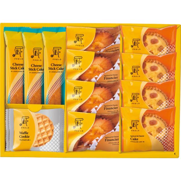 甘酸っぱいアプリコットソースと濃厚なチーズ風味の生地が絶妙に調和したフィナンシェ、しっとり食感のチーズスティックケーキ、香ばしくて優しい甘さのワッフルクッキー、チーズ風味の生地に、甘酸っぱいアプリコットの果肉が際立つケーキ、アトリエで創られ...