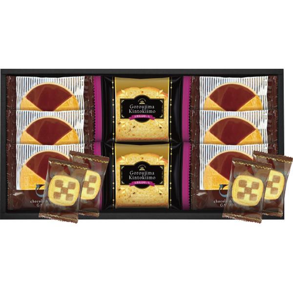 加賀野菜「五郎島金時」のほっこりしっとりのカットケーキと上品な味わいに仕上げたチョコゴーフレットとサクサクした食感の一口サイズのチェスクッキーの詰合せ商品内容●五郎島金時いもケーキ×２、ゴーフレット（チョコ）×６、チェスクッキー×４サイズ：...