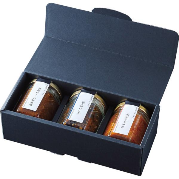 自然の恵みから生まれた３種のご馳走は、ご飯のお供に、酒の肴に、毎日の食卓で楽しんでいただける山海の幸の詰合せです。商品内容●京都ぽーくの豚味噌１１０ｇ、焼き鯖ひじき５５ｇ、明太子なめ茸１００ｇサイズ：25×8.1×6cm重量：約756g型番...