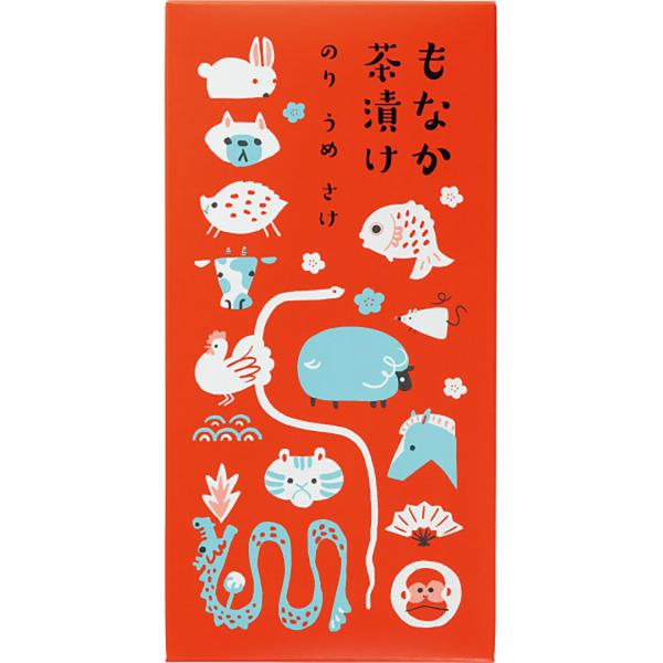 商品内容●もなか茶漬け（のり・うめ・さけ×各１）箱サイズ：9.7×19.6×6.2cm重量：約115g型番：9927賞味期限（製造日より）：270日7大アレルゲン：乳成分、小麦、さけ、大豆