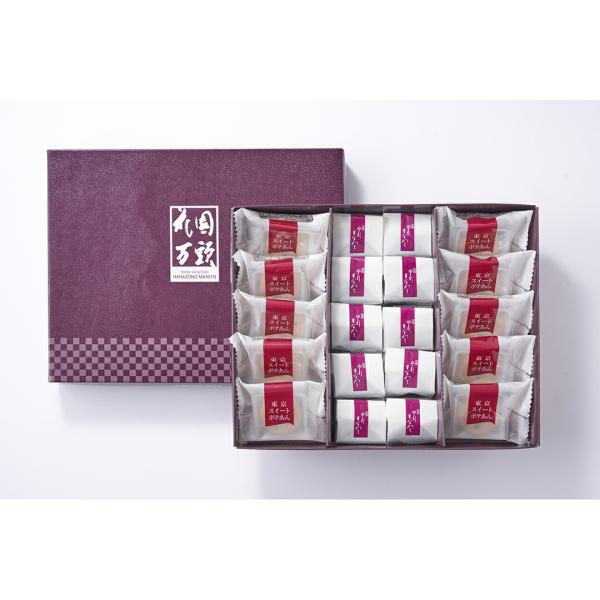 発売以来七十余年の代表銘菓「ぬれ甘なつと」と、さつま芋にバターを煉り込んだ芋餡で、北海道産の小豆餡をつつみこみ焼き上げた「スイートポテあん」とのお詰合せです。商品内容ぬれ甘なつとお手玉×10、スイートポテあん×10商品サイズ：約240×30...