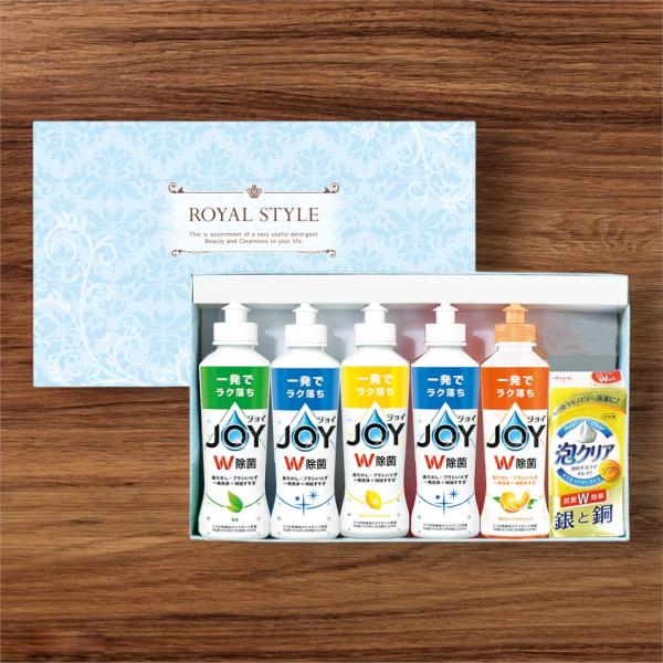商品内容除菌ジョイコンパクト170ml×2、除菌ジョイコンパクト（緑茶・レモン・オレンジ）各170ml、泡クリアスポンジ商品サイズ：箱190×313×52mm重量：約1165g※当店では、特別にご指示（備考欄等）がない場合には「内のし」にて...
