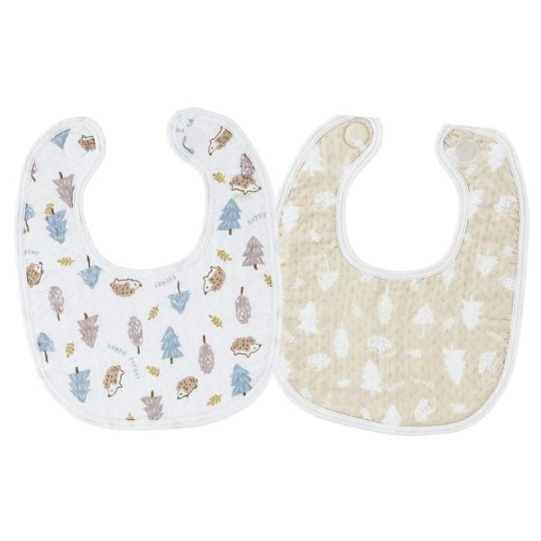 かわいくて少し個性的なアニマルドットや、幸せモチーフのハリネズミをプリントしたベビーアイテム。商品内容商品（首回り約28?30cm 前丈約14cm）×2<br><br>サイズ：<br><br>...