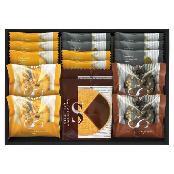 ※注意※ 2024年7月1日中のご注文より紙袋が有料になります。ご利用のお客様につきましては別ページにてご購入お願いいたします。品　番：tri-Y115-043(FZ-25)商品名：ごろっとナッツフィナンシェ&amp;ゴーフレット詰合せ型　...