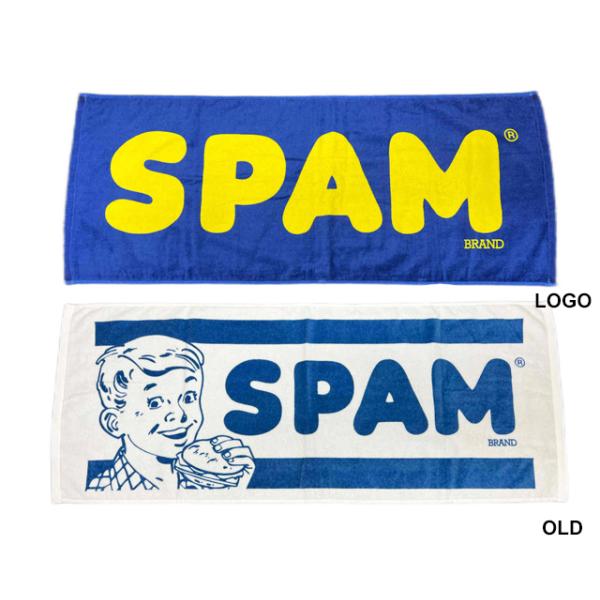 SPAMフェイスタオル：約H34×W82cm<br>