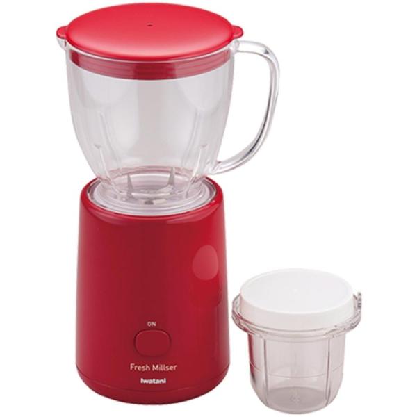 店頭展示品です。商品は未使用で新品同様です。付属品はすべてそろっていますが外箱がありませんので別途梱包をして発送いたします。緑茶などの乾燥食品のパウダー粉砕もOK付属のミル容器を使うと、手作り粉末ダシや自家製ふりかけ、粉末緑茶などが手軽に作...