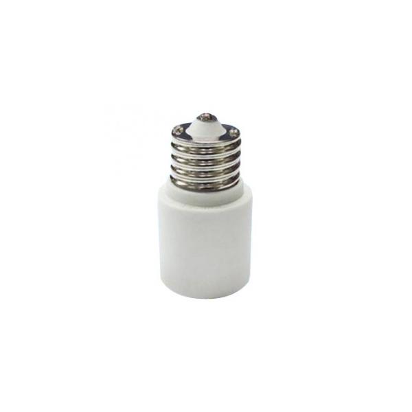 【特長】　●口金E39の延長用アダプターソケットです。　　【仕様】　●メーカー:アサヒ　●型番:016499asahi　●商品名:口金E39用 延長ソケット　●口金:E39　●6A300V　●延長寸法(mm):約64　●本体材質:磁気