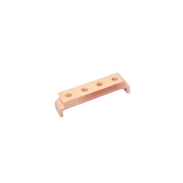 【仕様】●メーカー:篠原電機　●型番:EC84　●商品名:アース端子　●アース端子　●EC型　●材質:銅板製　●分電盤の定格電流(A):101〜225　●接地線の太さ(&amp;#13215;):38　●ねじ太さ:M8　●穴数:4　●寸法(...