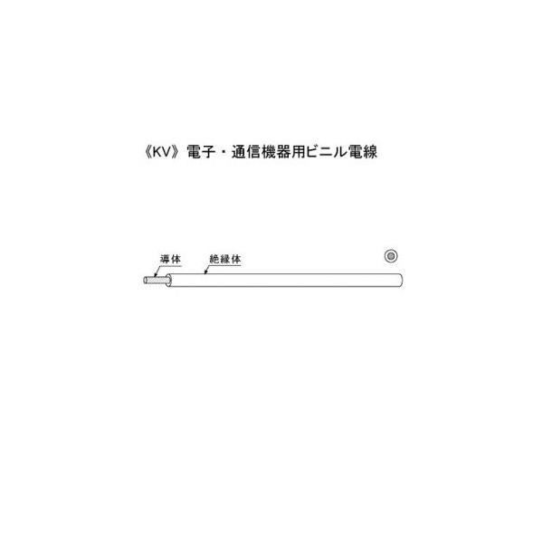 【特長】●可とう性、加工性に優れています。　　【仕様】●メーカー:KHD　●型番:KV0.5SQ×200mクロ　●商品名:電子・通信機器用ビニル電線　●色:黒　●導体公称断面積(&amp;#13215;):0.5　●導体構成(本/mm):2...
